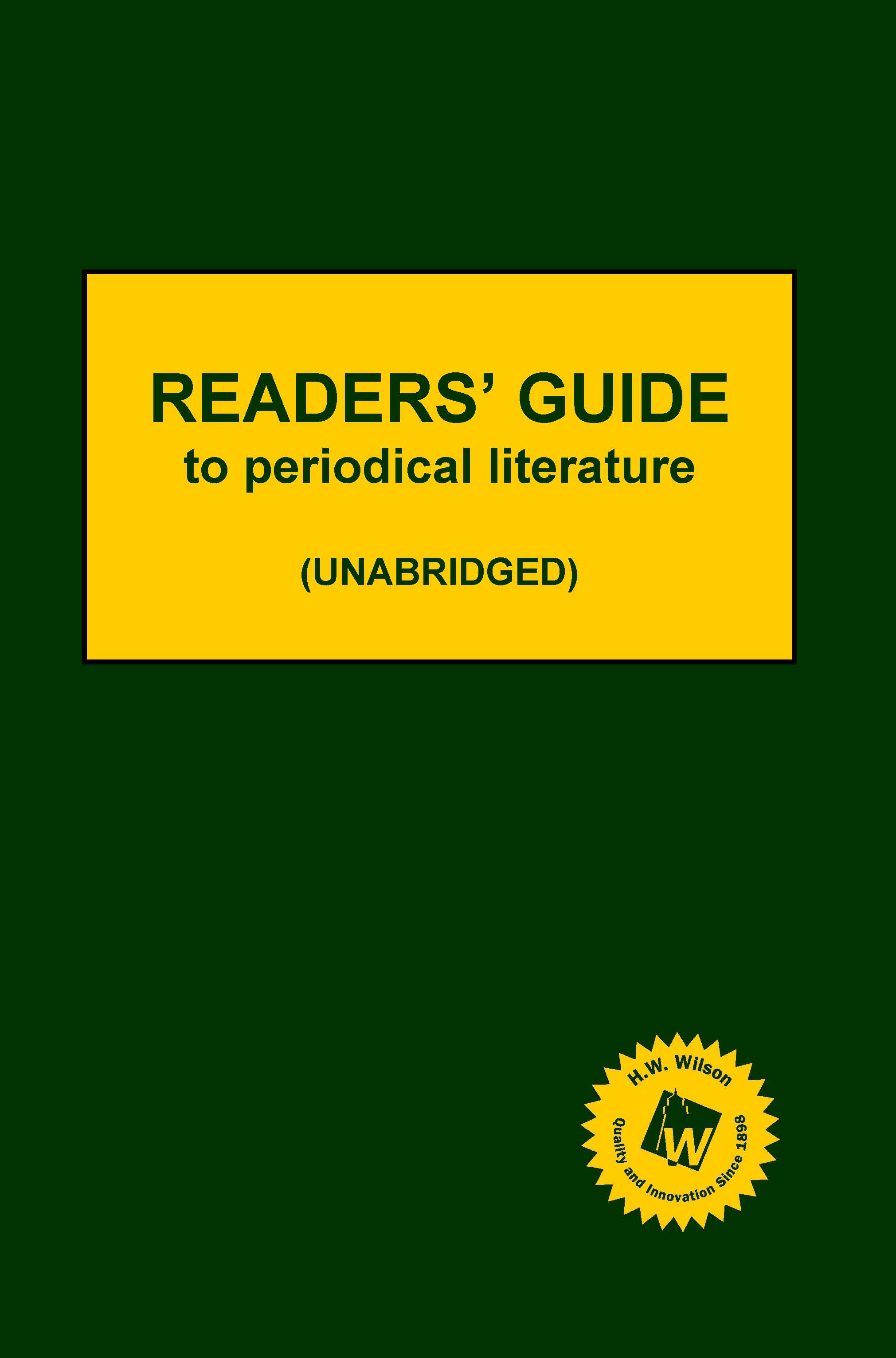 What Is Reader s Guide To Periodical Literature FREE SOFTWARE DOWNLOAD